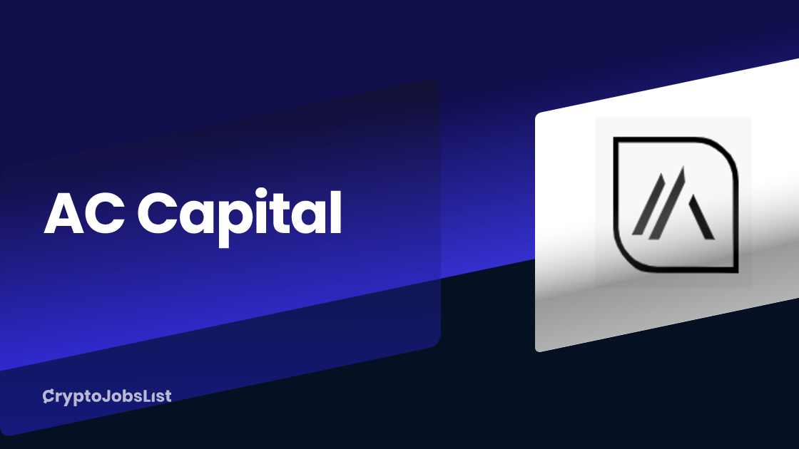 AC Capital | Web3 Jobs, Company Overview, Reviews | May 2026