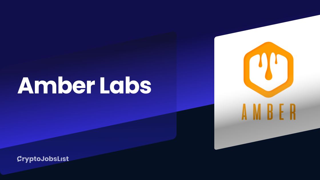 Amber Labs Jobs