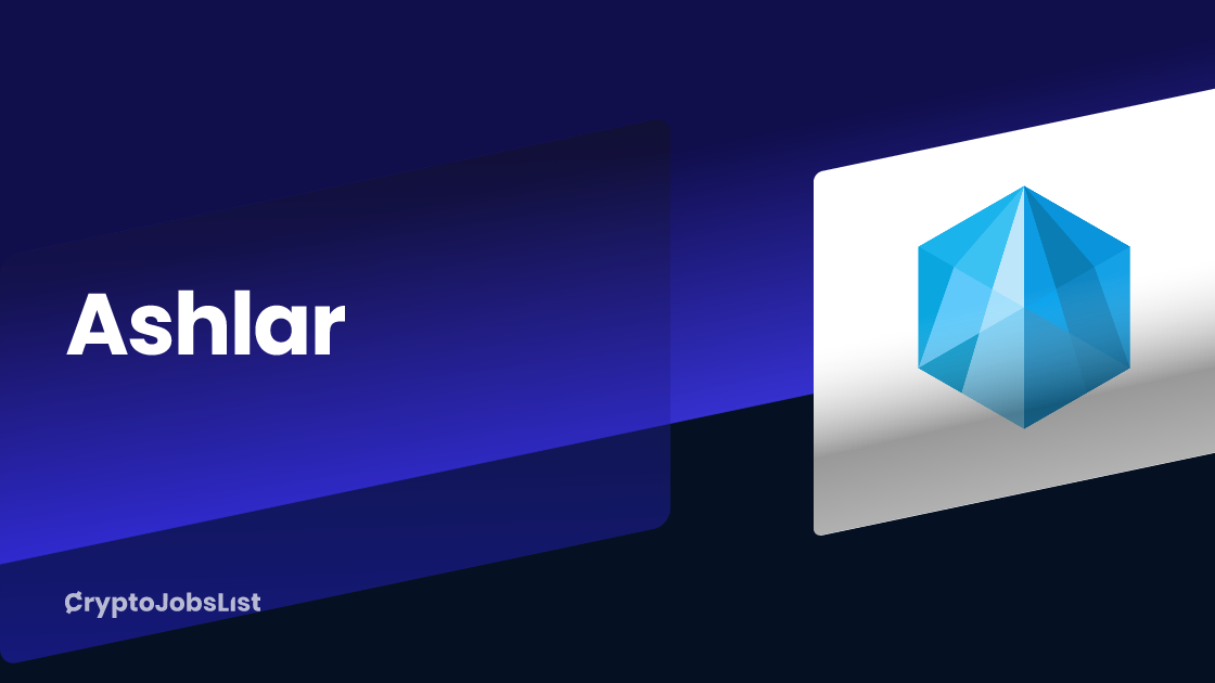 Ashlar | Web3 Jobs, Company Overview, Reviews | May 2026