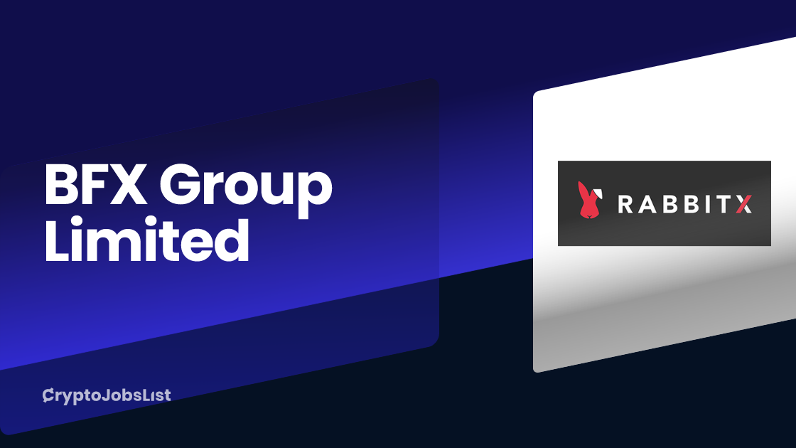 BFX Group Limited Jobs