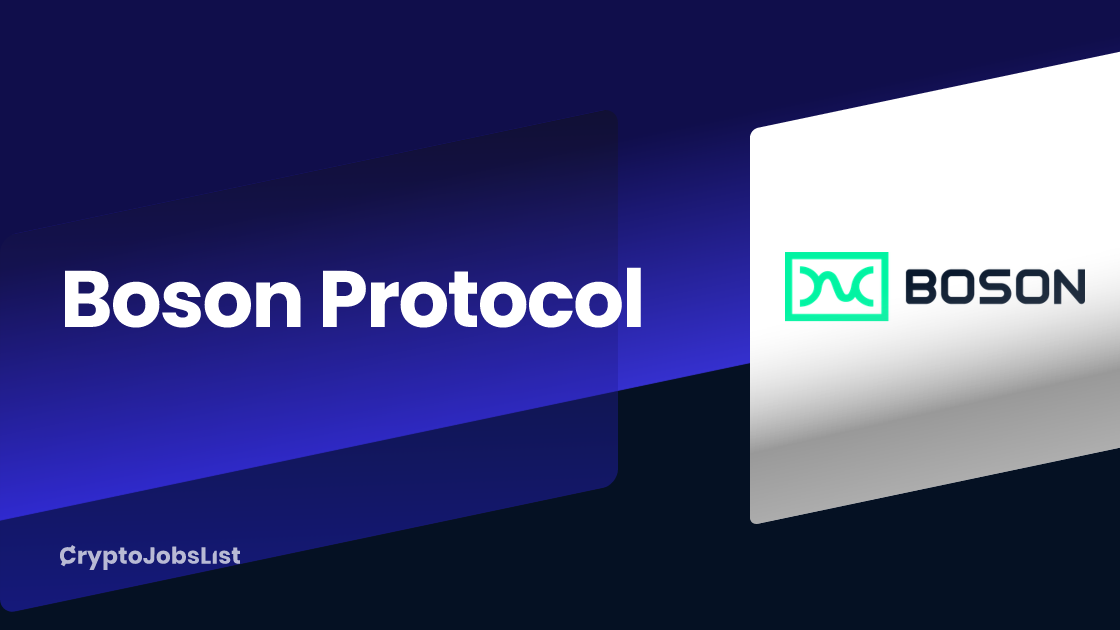 Boson Protocol Jobs