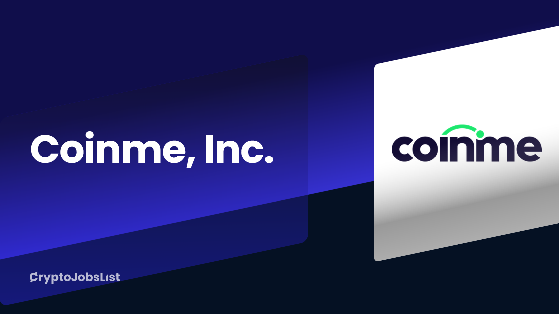 Coinme, Inc. Jobs