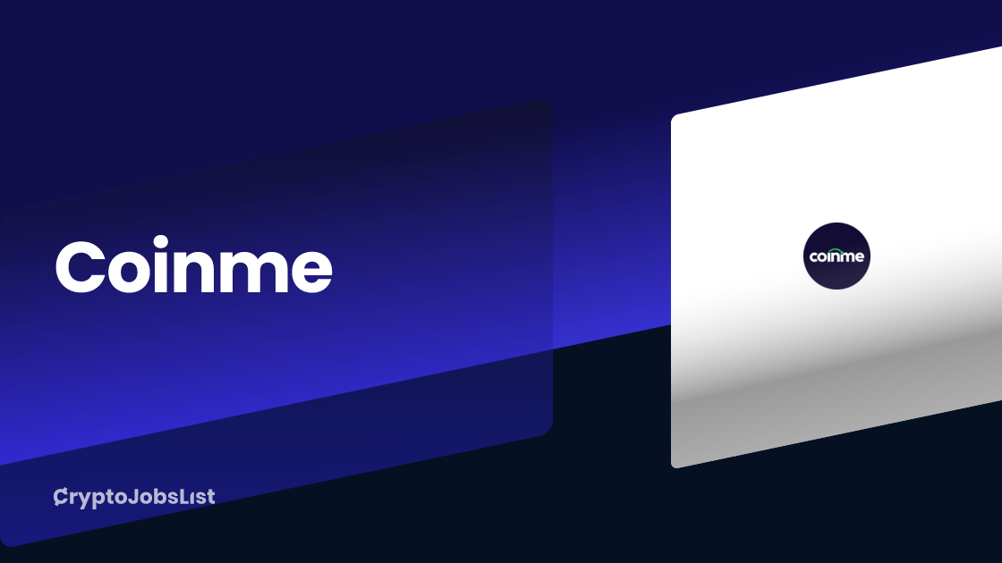 Coinme Jobs