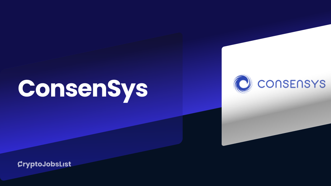 ConsenSys | Web3 Jobs, Company Overview, Reviews | June 2026