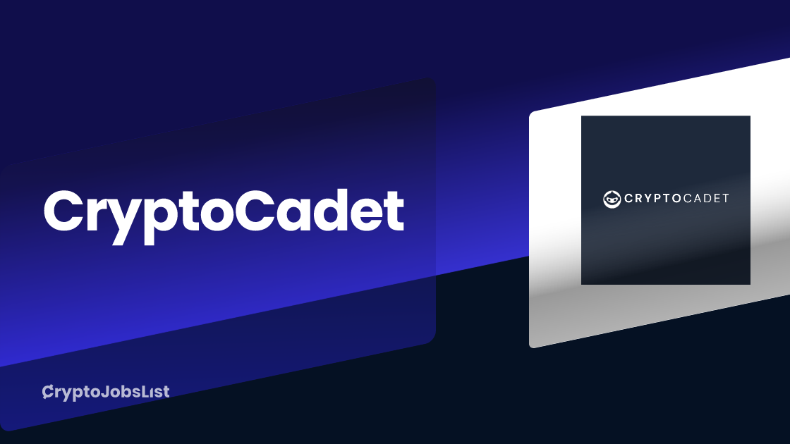 CryptoCadet | Web3 Jobs, Company Overview, Reviews | May 2026