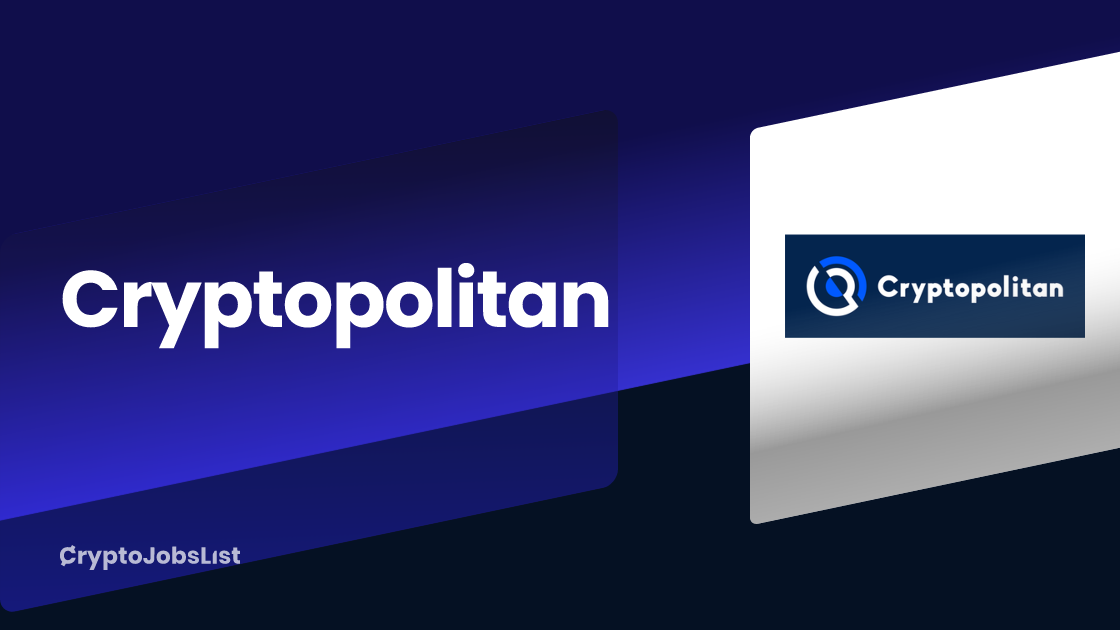 Cryptopolitan Jobs (1 job open in Apr 2025)
