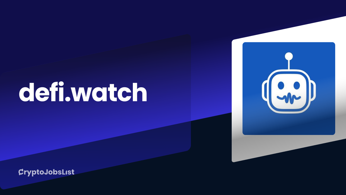 defi.watch Jobs