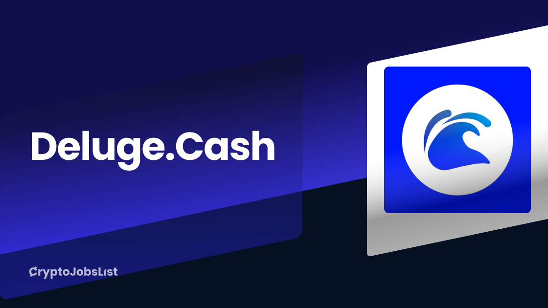 Deluge.Cash Jobs