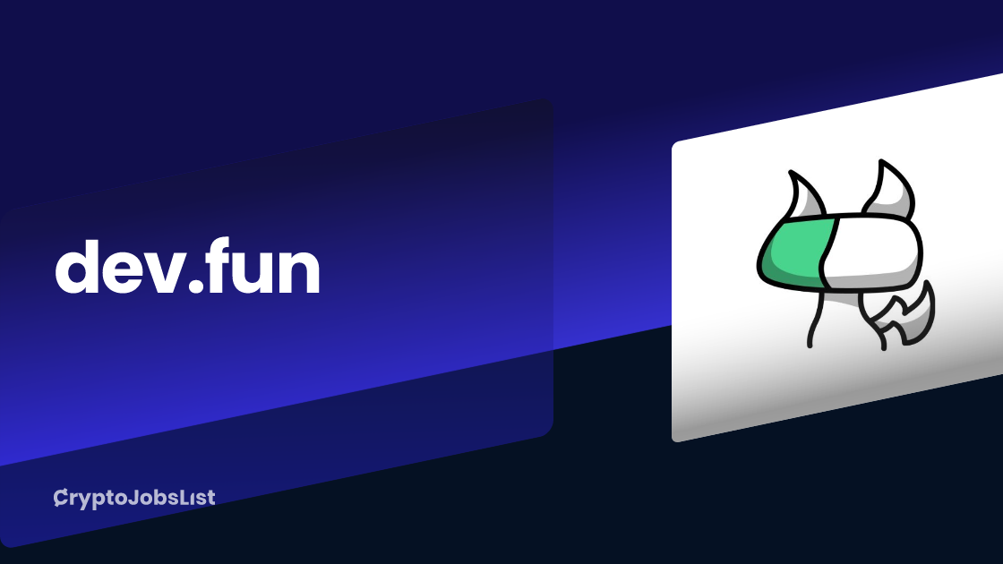 dev.fun Careers - 1 Job Open (Feb 2026)