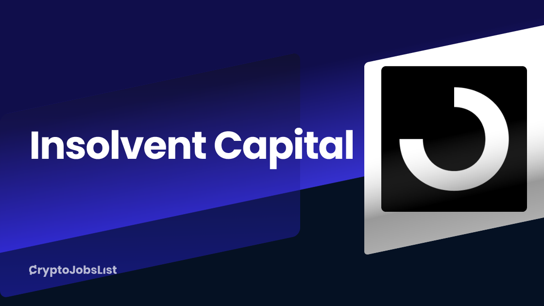 Insolvent Capital Jobs