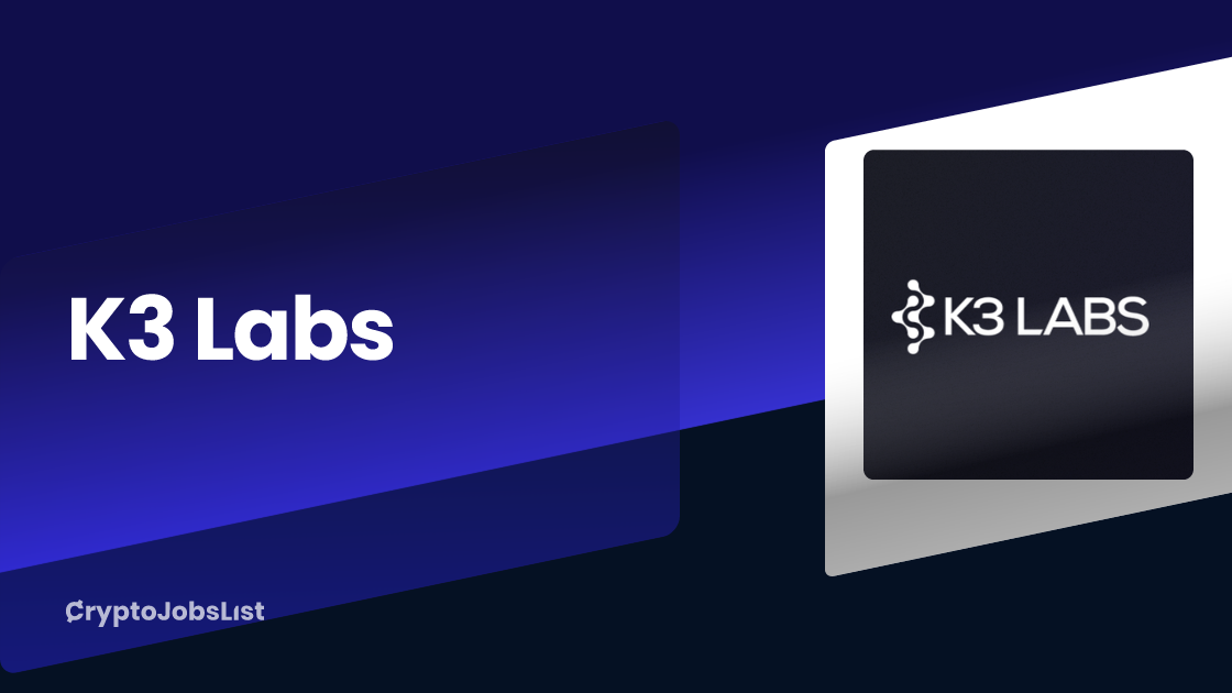 K3 Labs Jobs