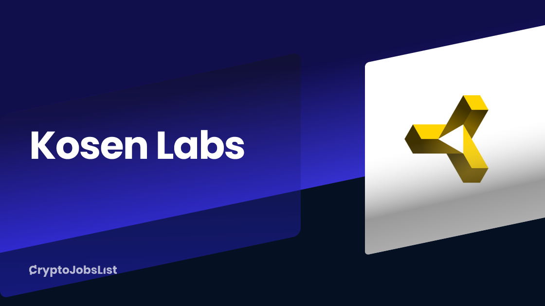Kosen Labs Jobs
