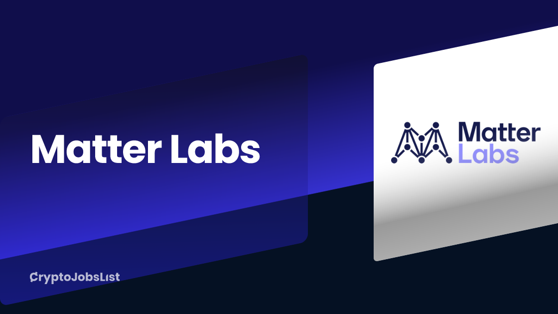 Matter Labs Jobs