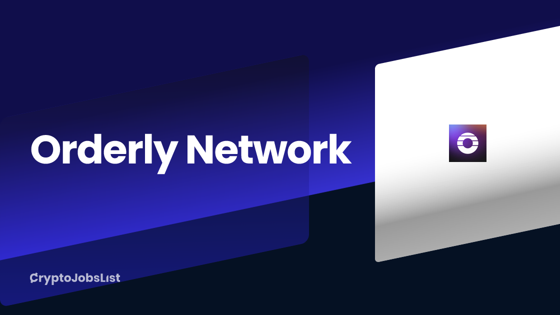 Orderly Network Jobs