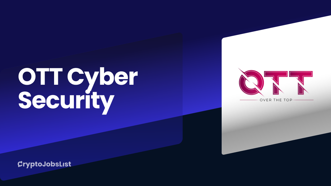 OTT Cyber Security Jobs
