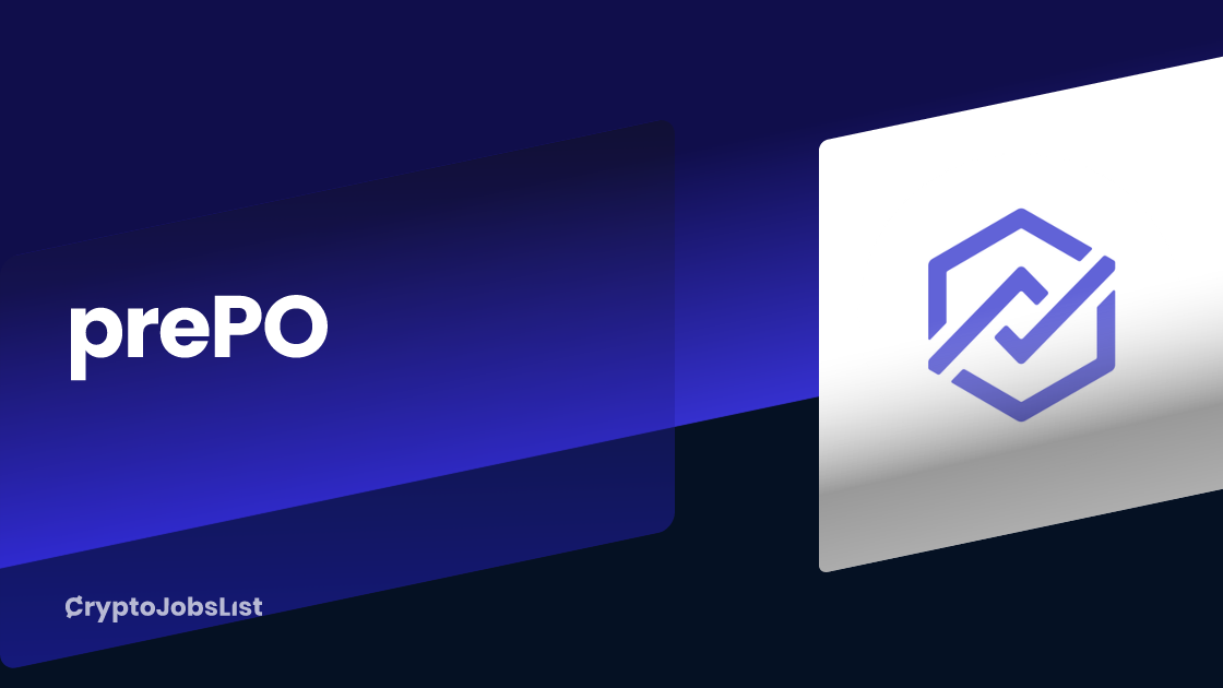 prePO Jobs