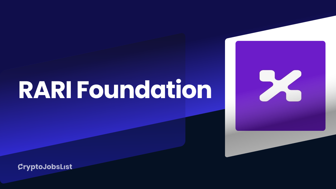 RARI Foundation Jobs