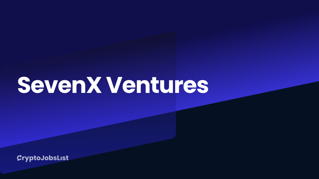 SevenX Ventures Jobs