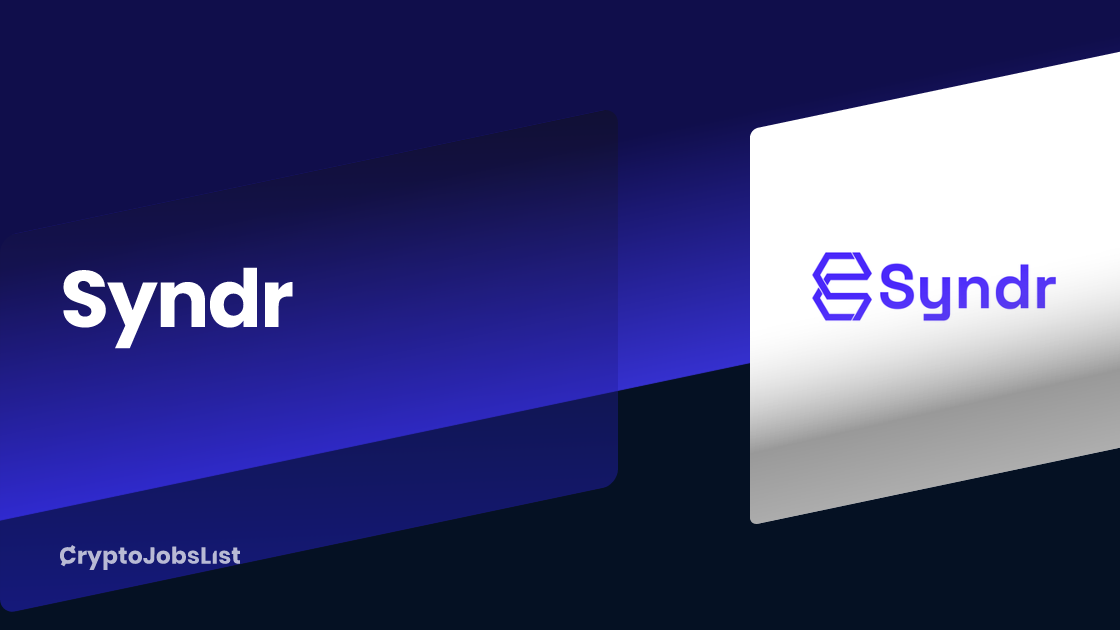 Syndr Jobs (1 job open in Jun 2025) Syndr Jobs (1 job open in Jun 2025)