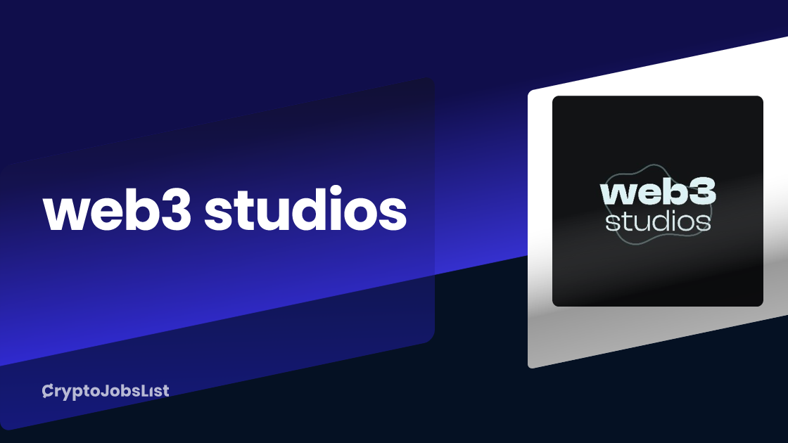 web3 studios Jobs