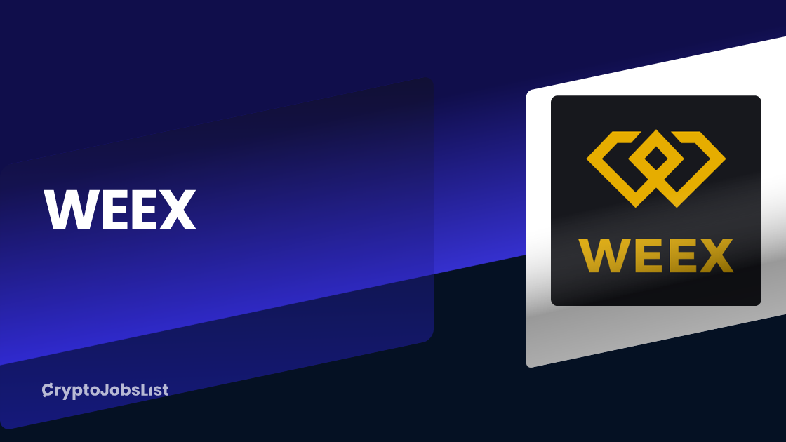 WEEX Jobs