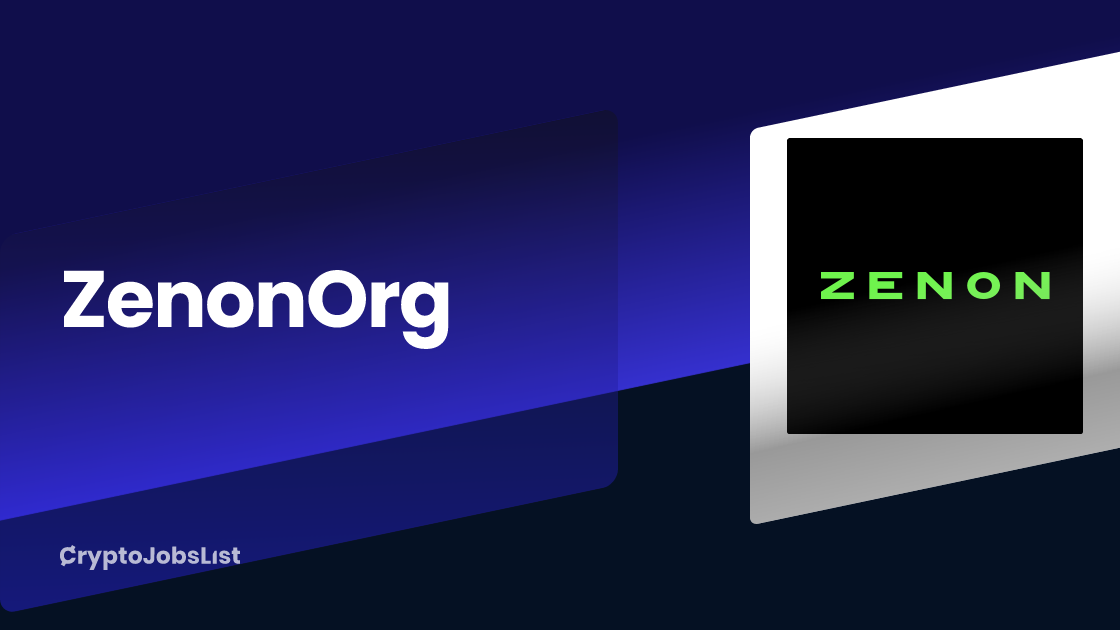 ZenonOrg Jobs