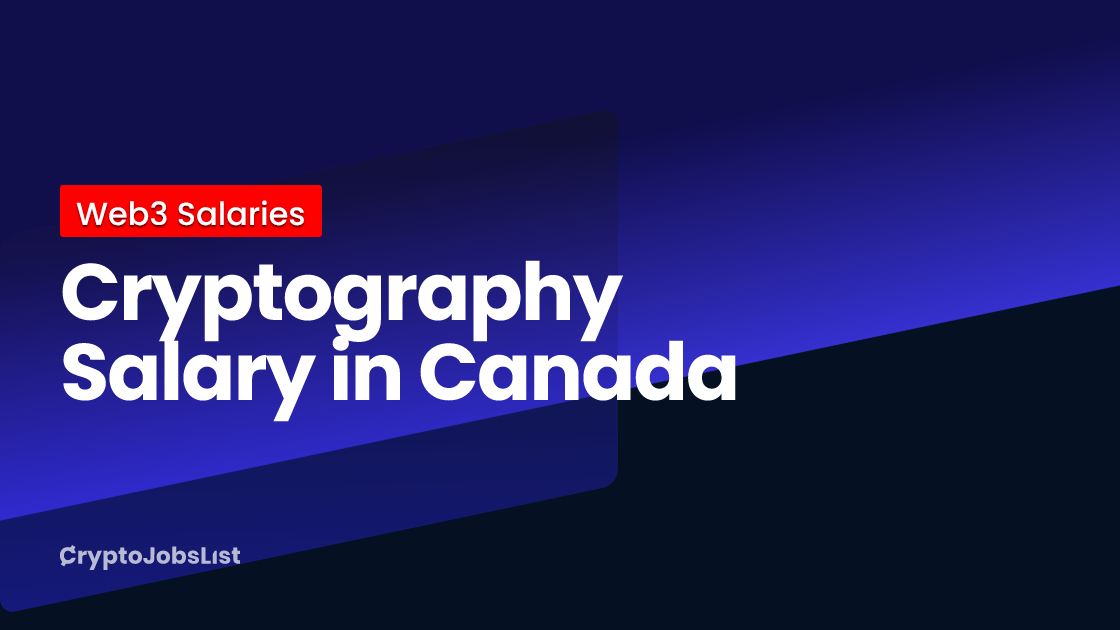 Cryptography Salary in Canada in 2026 (Updated Daily)