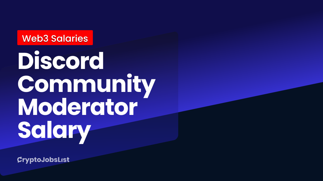 Discord Community Moderator Salary in 2025 (Updated Daily)