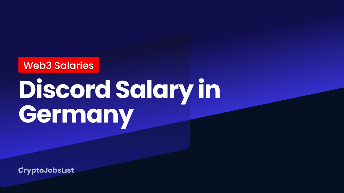 Discord Salary in Germany in 2026 (Updated Daily)