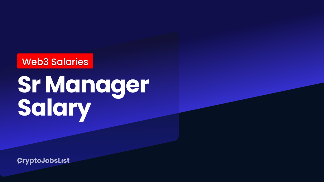 Sr Manager Salary in 2026 (Updated Daily)