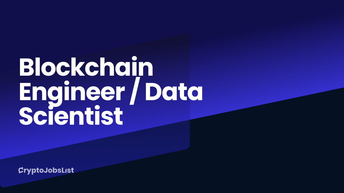@illiakachko - Blockchain Engineer / Data Scientist in Lisbon, Portugal. Remote, Part-time, Full ...