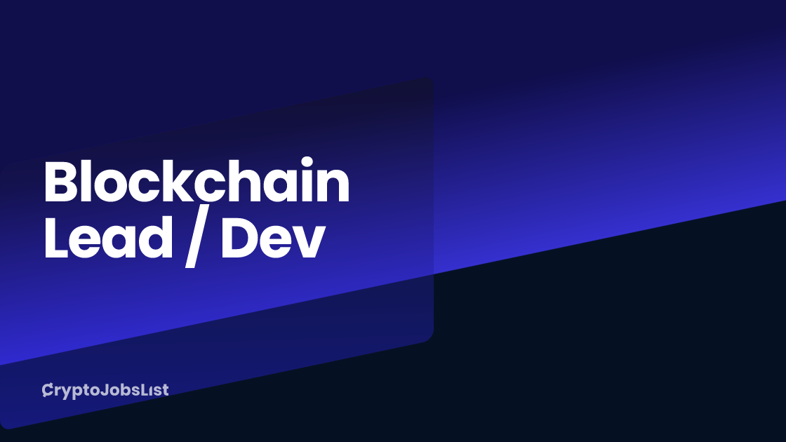 @asolovov - Blockchain Lead / Dev in Finland, Helsinki. Part-time, Full-time. In crypto since 2020.