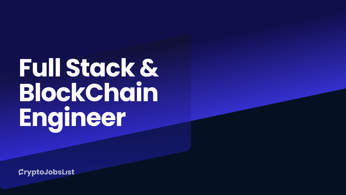 @andrew - Full Stack & BlockChain Engineer. Remote, Part-time, Full-time. In crypto since 2020.