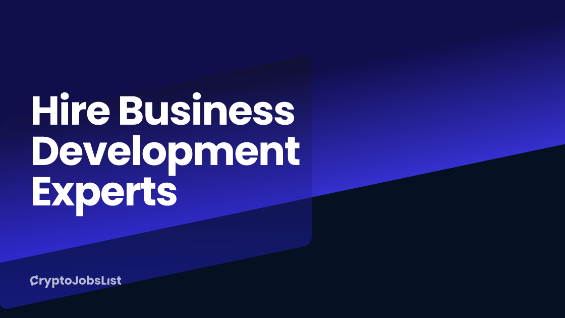 Hire Business Development Experts. 12,214 professionals found | Crypto ...