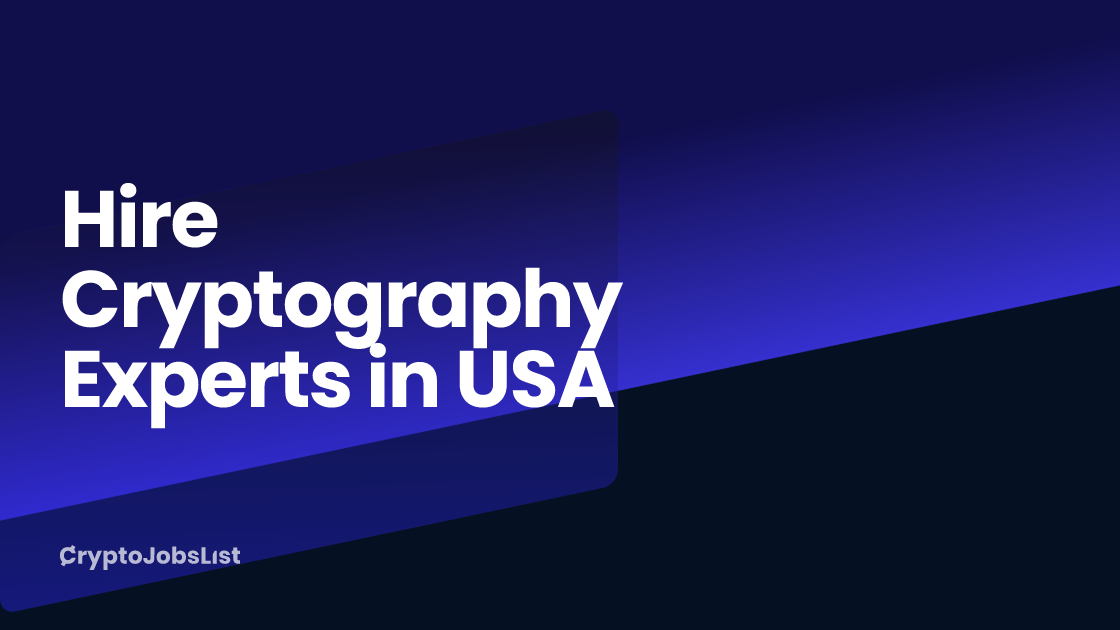 Hire Cryptography Experts in USA. 22 profiles - September 2024