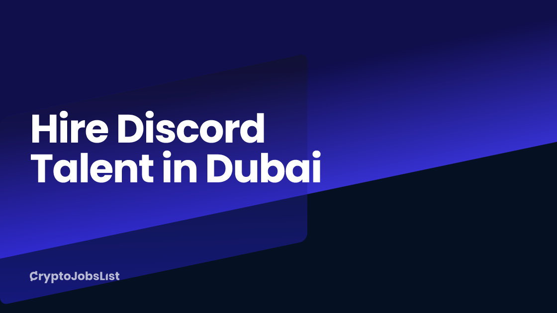 Discord Talent For Hire in Dubai. Find and hire Top Cryptocurrency ...