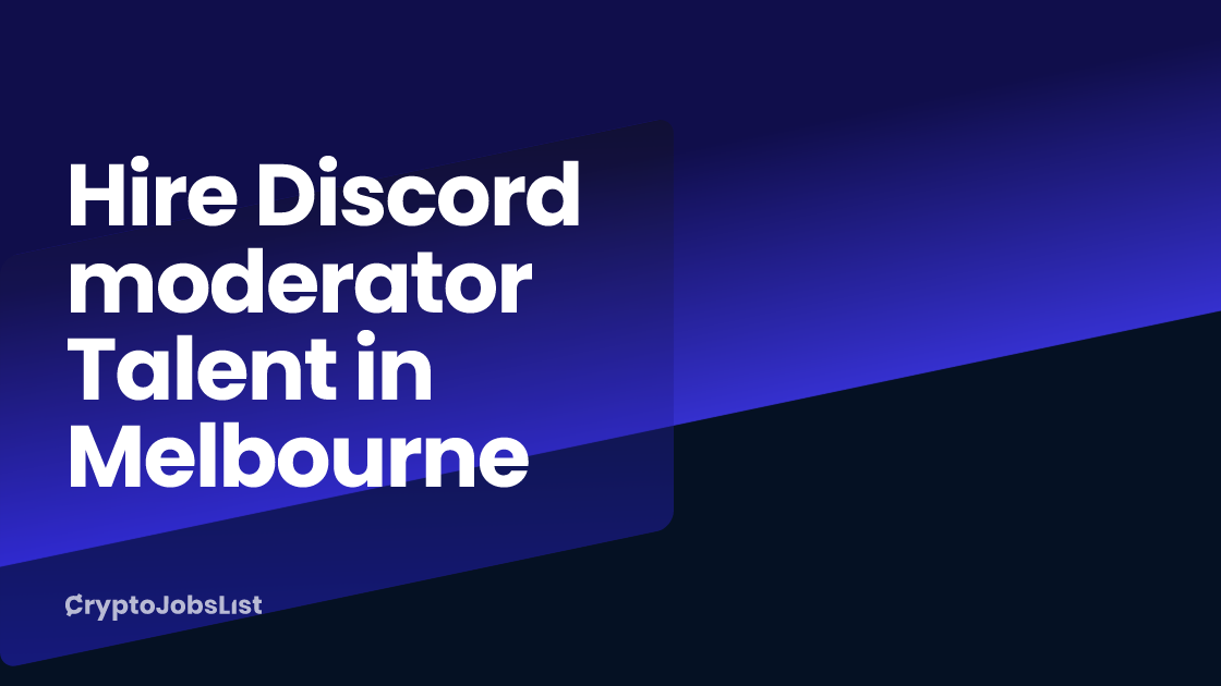 Discord moderator Talent For Hire in Melbourne. Find and hire Top ...