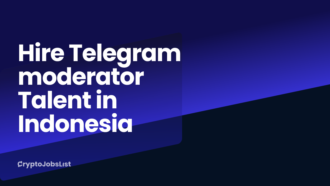 Telegram moderator Talent For Hire in Indonesia. Find and hire Top ...