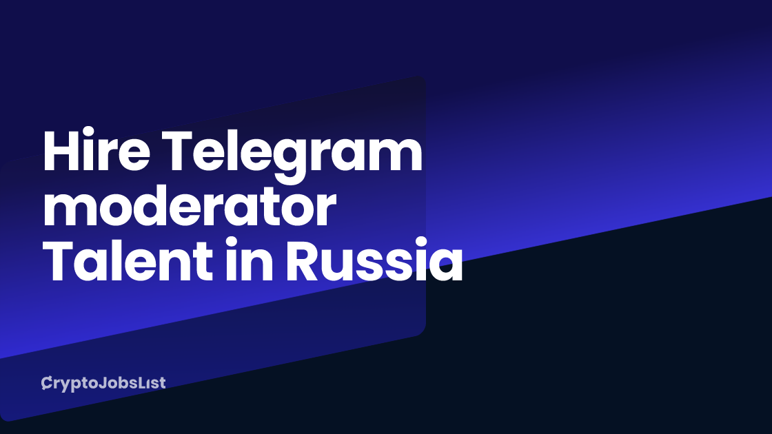 Telegram moderator Talent For Hire in Russia. Find and hire Top ...