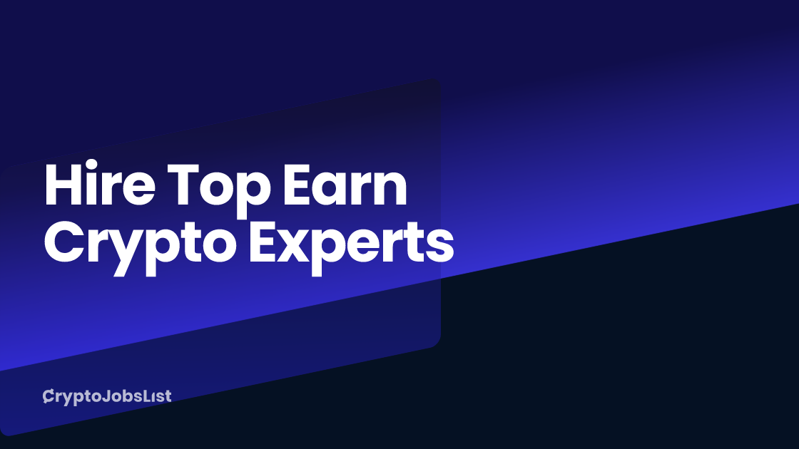 Hire Top Earn Crypto Experts (12,989 Profiles)