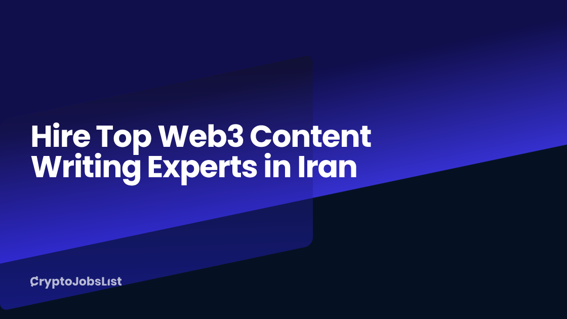 Hire Top Web3 Content Writing Experts in Iran (69 Profiles)