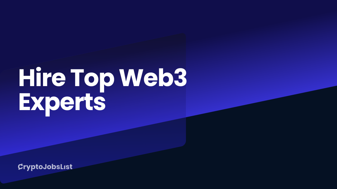 Hire Crypto & Web3 Talent