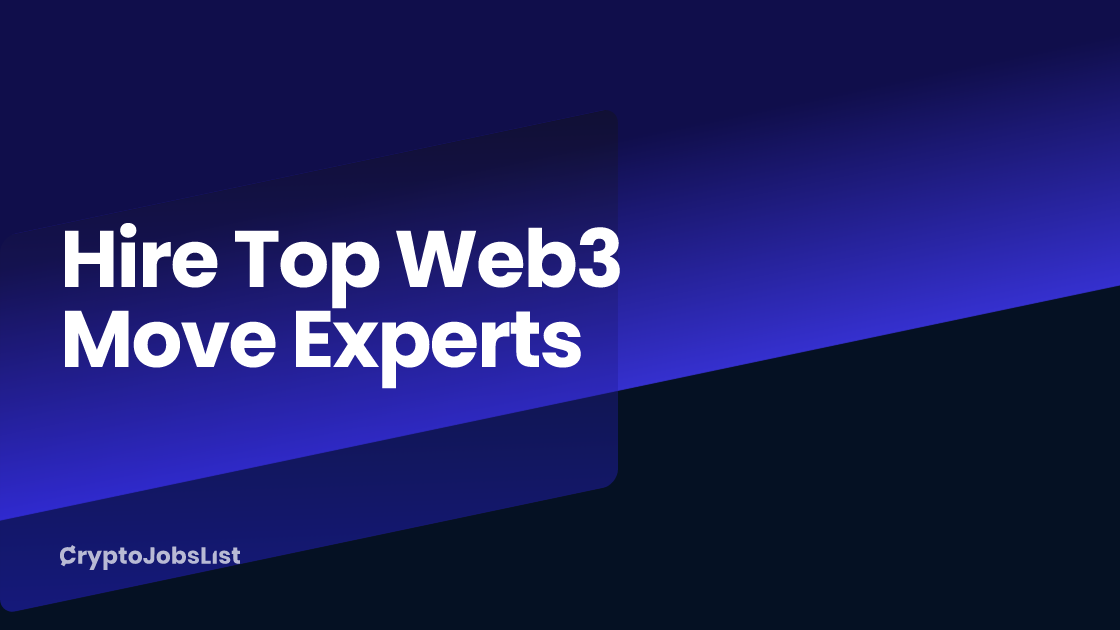 Hire Top Web3 Move Experts (1,512 Profiles)