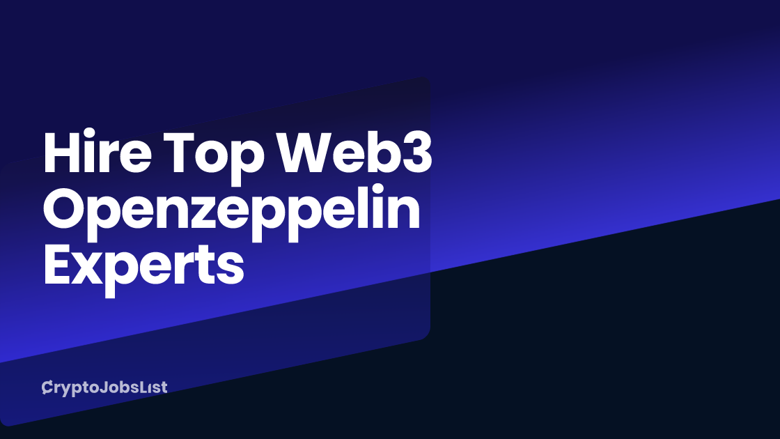 Hire Top Web3 Openzeppelin Experts (321 Profiles)