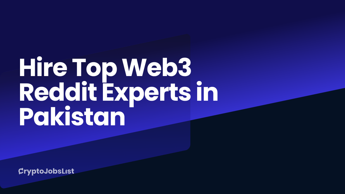 Hire Top Web3 Reddit Experts in Pakistan (11 Profiles)