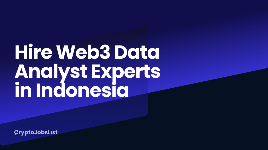 Hire Web3 Data Analyst Experts in Indonesia. 82 profiles - September 2024