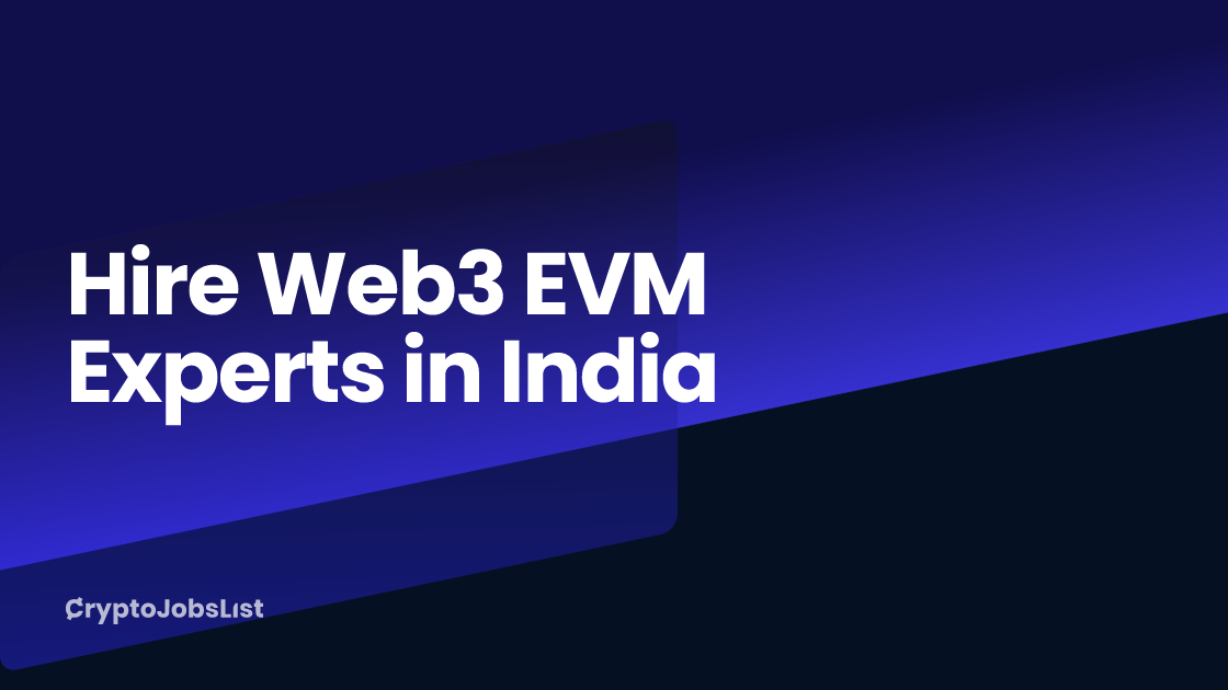 Hire Web3 EVM Experts in India. 56 profiles - December 2024