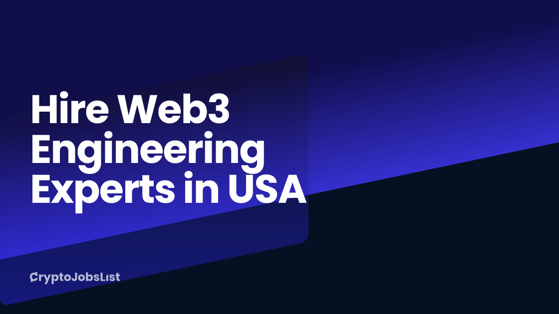 Hire Web3 Engineering Experts in USA. 168 profiles - September 2024