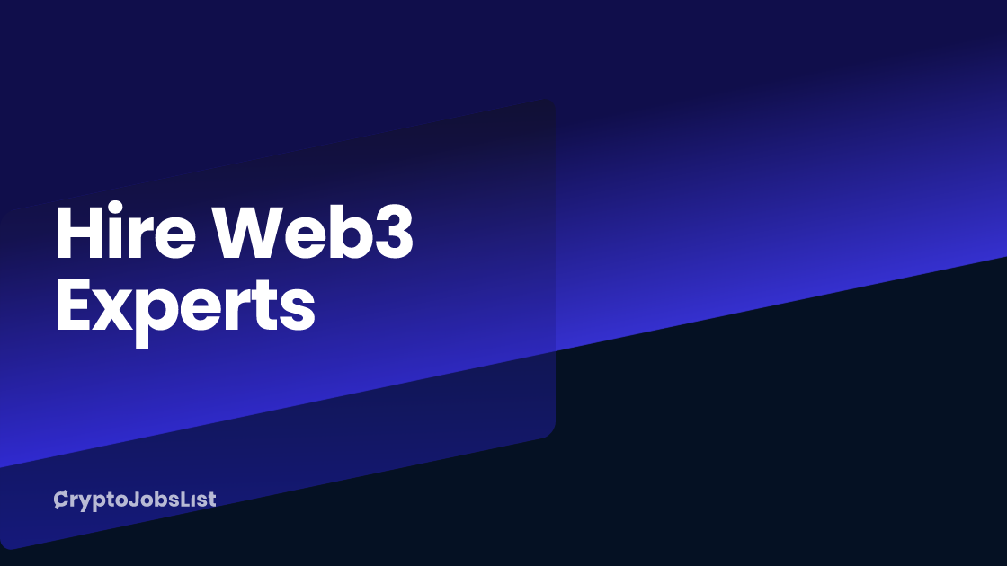 Hire Crypto & Web3 Talent