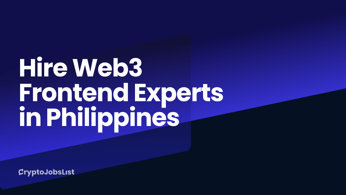 Hire Web3 Frontend Experts in Philippines. 17 profiles - September 2024